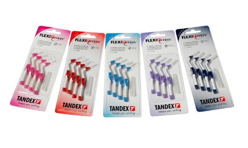 FLEXI MAX lilla X-Fine, 4stk m/hette 0,8mm 3-5,00mm lang (12stk=1eske ...