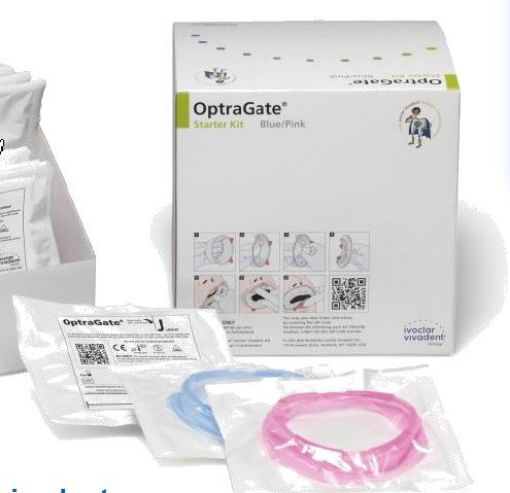 Vivadent Optragate ramme Small 669088***, 20stk blue og 20stk pink ...