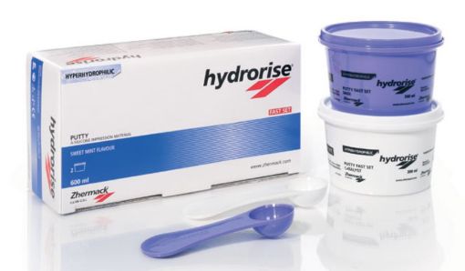 Hydrorise Putty Fast Sett C207011, 2x300ml blå- Dental Direct