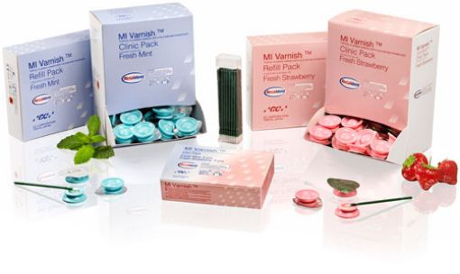 GC MI Varnish refill mint 90748, 35 unit dose- Dental Direct