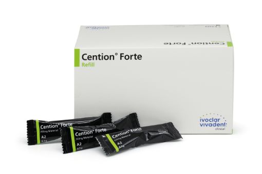 Cention Forte Kit 740832WW, 50 x 0,3 g A2, 6 g Primer- Dental Direct