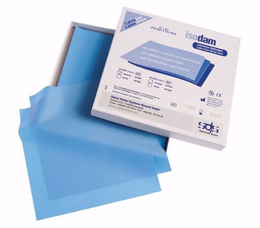 Isodam kofferdam latexfri, 20 stk, heavy, 15,2x15,2cm, 574002- Dental ...