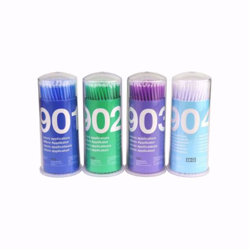 Premium Disposable Micro applicator, 100stk Regular Lightblue ...