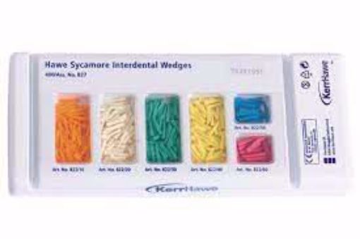 Hawe Interdental Wedges 827, 1 pk ass. 400 stk- Dental Direct