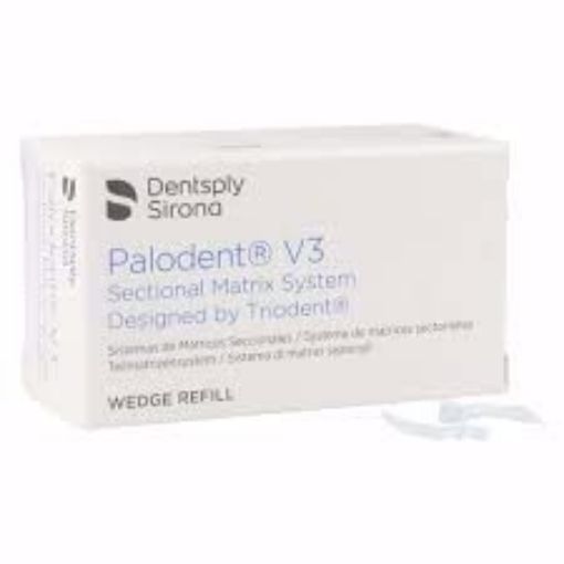 Palodent V3 Wedges 659800v, 100stk Large kiler isblå- Dental Direct