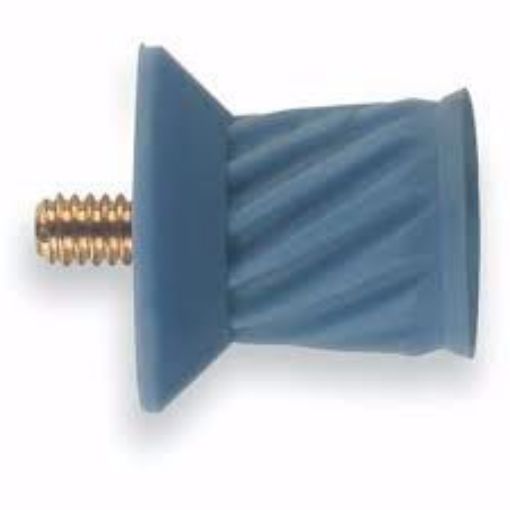 Pro-Cup Junior Screw-type 1812/30, 30stk ribbed soft blå med skrue ...