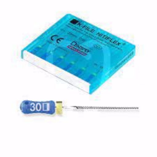K-file Nitiflex filer nr.50, 25mm 6stk- Dental Direct
