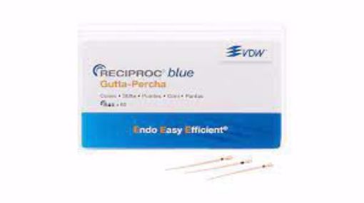 Reciproc Blue Gutta percha points 28mm, 60stk R25 røde- Dental Direct
